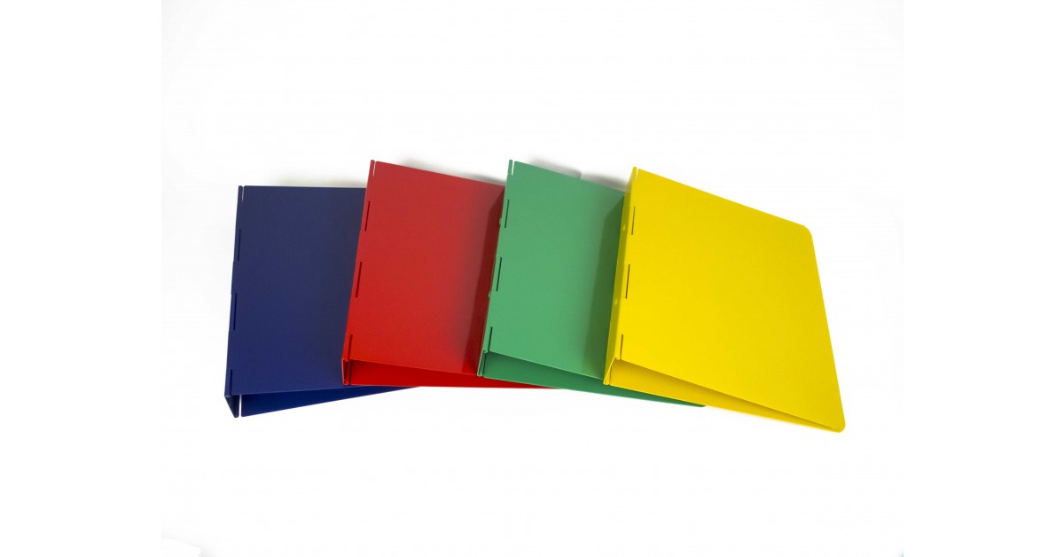 Detectable aluminum ring binder A4 color coded | Avimko